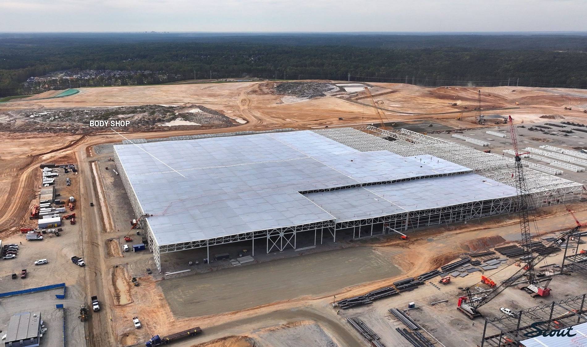 Scout Motors Production Plant Factory Update [October 2024]: Assembly ...